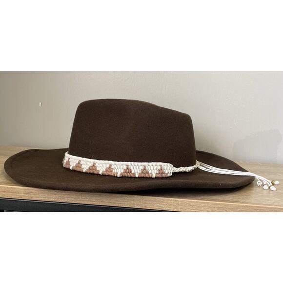 Nikki Beach | Accessories | Nikki Beach Womens Telluride Felt Western ...